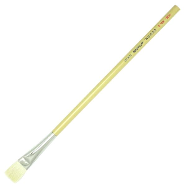 平筆の中では最も多く使われています。含み、キレ共に抜群でまとまりも良く、多くのデザイン系学校でも選定されています。穂先の種類・形状 ： 平規格・号数・No ： 5号穂先サイズ（約、穂幅×穂丈） ： 14.5×20mm全長（約） ： 26.1...