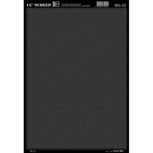「アイシースクリーン」とは？半透明のフィルムにパターンやアミ点などを印刷したコミック制作の定番商品。フィルムの裏面は、ワックスタイプの接着剤で「貼ったり・剥がし」が簡単。接着剤は糊が細かい粒状になっており擦って圧力をかけると粒子がつぶれて接...
