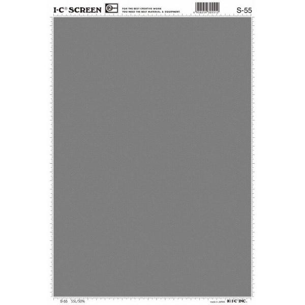 「アイシースクリーン」とは？半透明のフィルムにパターンやアミ点などを印刷したコミック制作の定番商品。フィルムの裏面は、ワックスタイプの接着剤で「貼ったり・剥がし」が簡単。接着剤は糊が細かい粒状になっており擦って圧力をかけると粒子がつぶれて接...