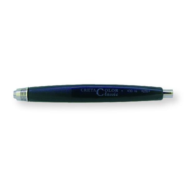 CRETACOLOR CLASSIC丸みを帯びた3角形のホルダー。指の収まりがよく、快適な描き心地。グリップ部分に滑り止めの加工有り。品名：430-16 クラシック色：ダークグレーサイズ：139mm×16mm（最厚部）材質：プラスチック付属...