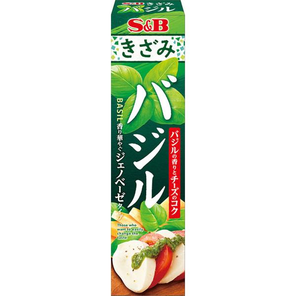 使いたいときに使いたい量を使える華やかな香りのバジルチューブです。華やかなバジルの香りとチーズのコクが特徴のジェノベーゼ風の味わいです。チューブタイプなので、いつでも好きな量だけ使えて便利。カプレーゼやピザ、バジルチキン、スープなどに。内容...