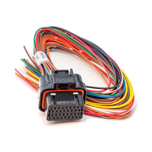 LINK ECUアクセサリー Looms &amp; Cables<br>Aコネクタ（ForceGDI,Thunder,Fury,Extreme,Storm,Monsoon,Atom)に対応する0.4mハーネス  <br&...