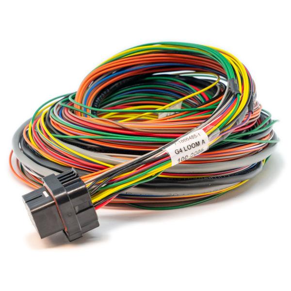 LINK ECUアクセサリー Looms &amp; CablesAコネクタ（ForceGDI Thunder Fury Extreme Storm Monsoon Atom）に対応する2.5mハーネス ※こちらの商品は、特殊用品にて技術を...