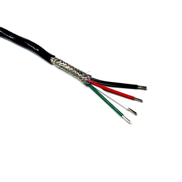 KTD LINK JAPAN  4SH0.5R/B/W/G (ETFE) 耐熱難燃配線 1m〜 4芯 0.5sq (AW20相当) 外：黒 内：赤・黒・白・緑（軽量タイプ）1m単位からお好きな長さをご指定ください※こちらの商品は、特殊用品に...