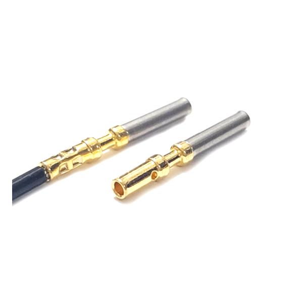 KTDハイグレードPIN100本セットソリッドコンタクトタイプ(航空端子) のECU端子金メッキ 0.35〜0.75sqに使用可能※こちらの商品は、特殊用品にて技術を要す商品です。従って、十分商品をご理解の上、ご購入下さいませ。（転売不可商品）