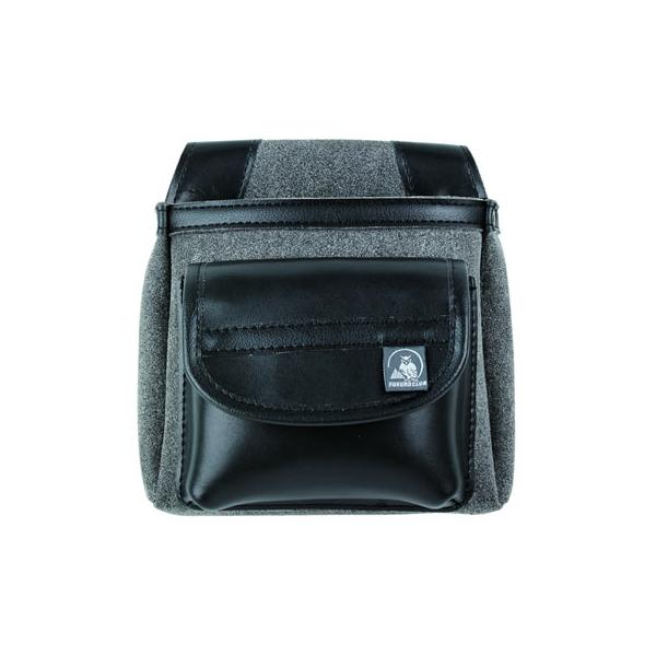 伝説 -LEGEND- HYBRID LEATHER SERIES(エバー革＋マイクロレザー)軽量で頑丈!!釘袋に入り切らない道具用サブポケットシリーズフタ付ポケットが便利!!サイズ/mm: 縦200×横170×マチ70HYBRIDレザーと...