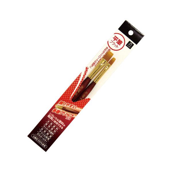 特徴塗りから線描きに多彩なストロークの描写に。筆に適した化学繊維を使用し、穂先のまとまりが良く、滑らかに描くことができます。握りやすい多面グリップを採用しています。水性塗料、油性塗料、アクリル絵具、水彩絵具、油絵具、ポスターカラー、ラッカー...