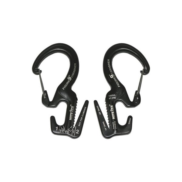 難しいロープワークなんて必要なし！特徴荷物をしっかり固定させたり、ロープ同士を簡単に繋げるカラビナ付きの便利なグッズ。キャンプや作業にも最適。仕様サイズ：116.06mm×56.39mm×12.82mm重量：54gカラー：ブラック材質：アル...
