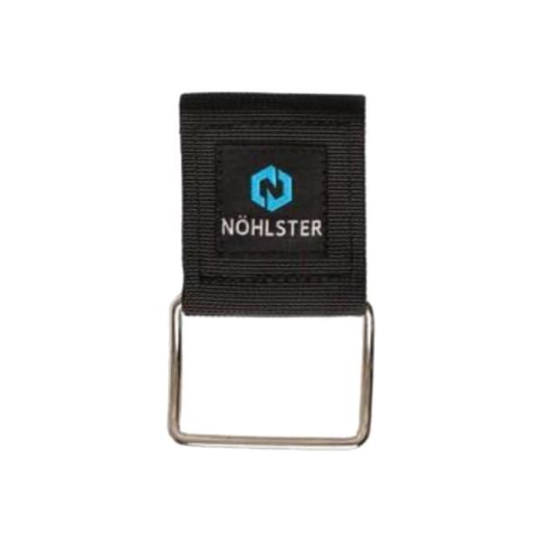 【特長】マジックテープでベルトに簡単装着！金具が緩やかな弧を描いており、スムーズな着脱を可能です。別商品の「ロッキングツールクリップ」と併用すると、電動工具や工具の持ち運びがさらに快適に。ベルトやポケットが負けてしまうことなく、着脱もスムー...