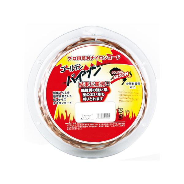 特徴耐久性抜群極太ナイロンコード！仕様カラー：ゴールドサイズ：太さ4.0■×長さ20m形状：サイレント日本製アルミニウム含有、耐摩耗性※商品画像はN-1104の画像です。※メーカーからの取寄せ商品のため、ご注文後のキャンセル、返品、交換はで...