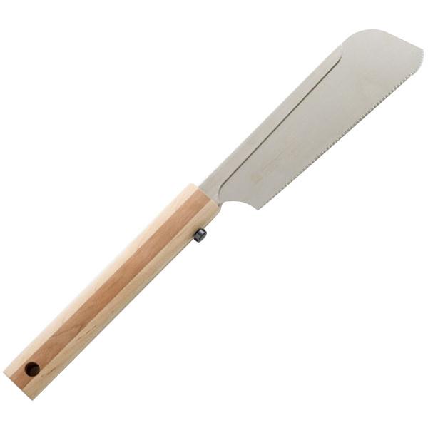 仕様長さ：385mm刃厚：0.3mm刃長：180mm幅：58mm高さ：20mm重さ：135g