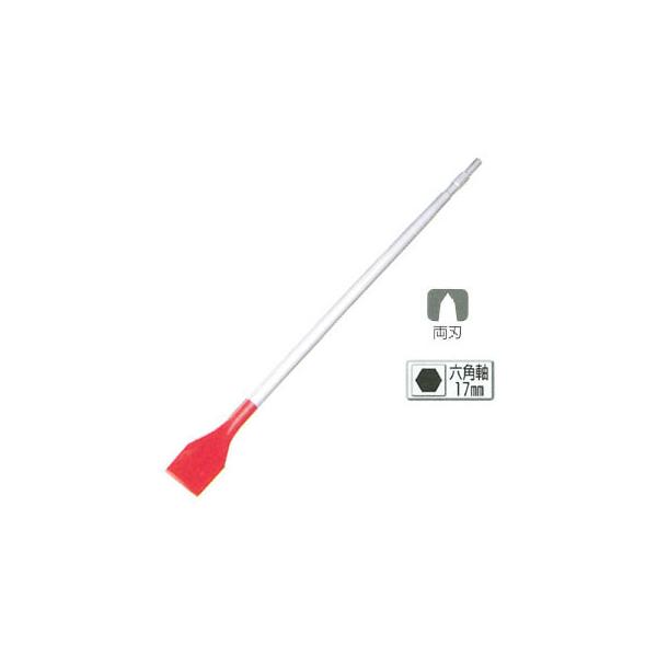 【特徴】・クロームモリブデン鋼を使用しており、磨耗に強い。・刃部分を薄く設計してあり、スムーズに作業できます。・軸部の長い設計で楽な姿勢で作業が出来る【用途】・コンクリートのハツリ、スクレッパー作業に・道路標識・ラインファルト作業に・アスフ...