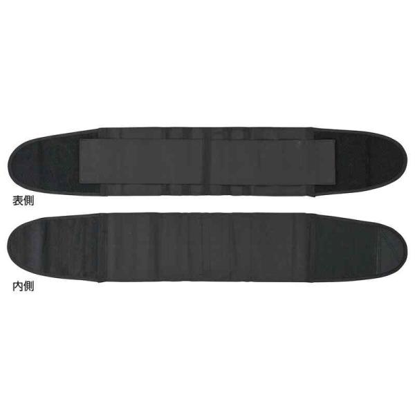 【特長】●腰をビシッと安定させることができます。●2層加圧ベルトにより締め付けレベルの調整が可能です。●弾力性のある4本のスティックを内蔵し、腰の動きにあわせてサポートします。●作業時のケガ防止に。【仕様】●色：ブラック●サイズ：オーバーラ...