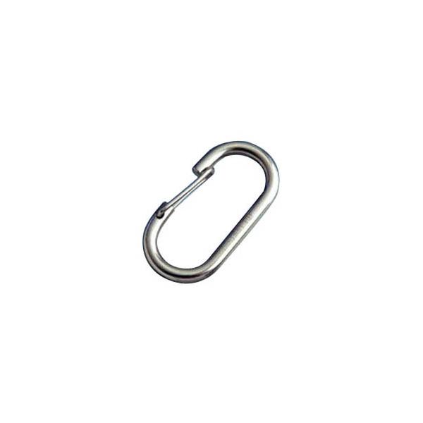 仕様ロープ用D(mm)：6L(mm)：52W(mm)：21S(mm)：15R(mm)：7Weight(g)：30参考使用荷重(kgf)：20参考使用荷重(kN)：0.2材質：ステンレスSUS304