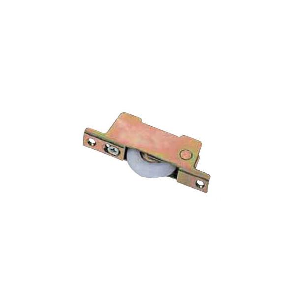【特徴】●調整範囲5ｍｍ。【用途】●木製建具【仕様】●U型　鉄枠●サイズ：33ｍｍ●車：ジュラコン(R)　ベアリング入●重量：65ｇ●耐荷重（2ヶ当り）：30ｋｇ●箱入数：10個※戸の位置が上がり過ぎたり、下がり過ぎたり、傾いたりしている場...