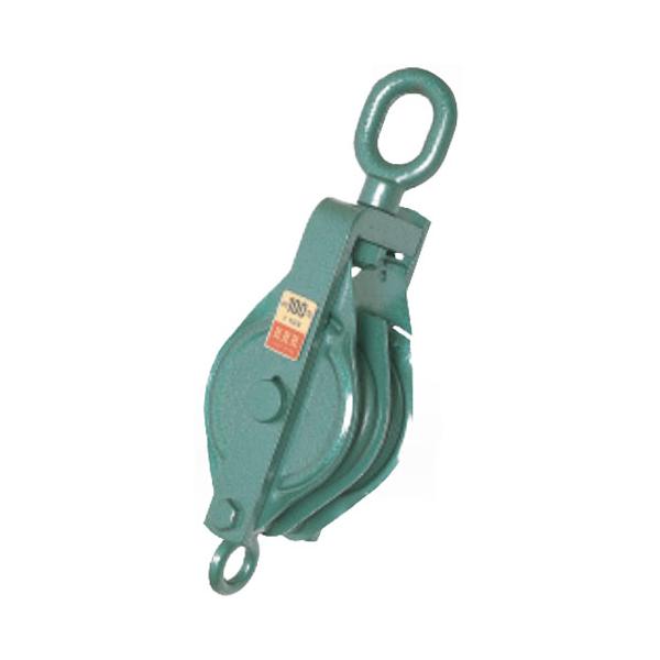 特徴強力・堅牢な滑車です。フックは特殊鋼鍛造で、はずれ止めが付いていますから安全です。ジープはメタル入りで、50mm、75mm、100mm、125mmにはオイルレスメタル(焼結含油軸受)を装着しております。仕様ベケット付型式：オーフ型 10...