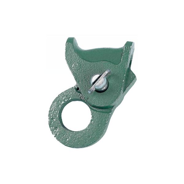 特徴ワイヤーをけん引、固定します。スーパーレバーやワイヤー荷締機と併用してください。小型・軽量で操作はどなたでも簡単にできます。引っ張る力に応じて自動的にワイヤーが締付けられますから、滑ることがありません。仕様ワイヤーロープ径：8-10mm...