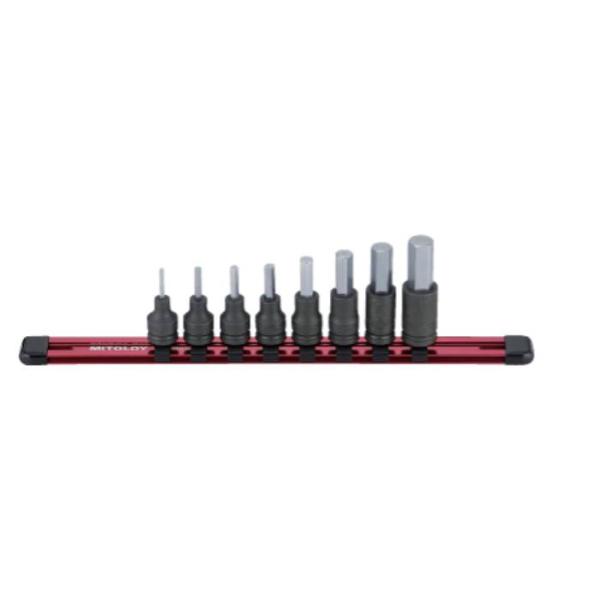 【仕様】・ヘックスソケット(パワータイプ)(mm):3.4.5.6.8.10.12.14・セット重量:546g・ソケットホルダー用レール(SH-300R…1) クリップ(SH3-C…8)付・適用ピン、リング付・セット明細：ヘックスソケット(...