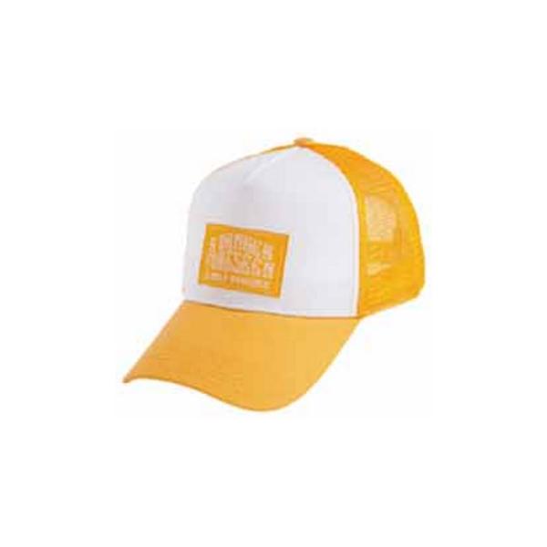 特徴幅広いコーディネートを楽しめる豊富なデザインバリエーション。後部のメッシュ素材は風を通しムレを軽減。仕様サイズ：フリーカラー：イエロー材質：綿100%※メーカーからの取寄せ商品のため、ご注文後のキャンセル、返品、交換はできません。