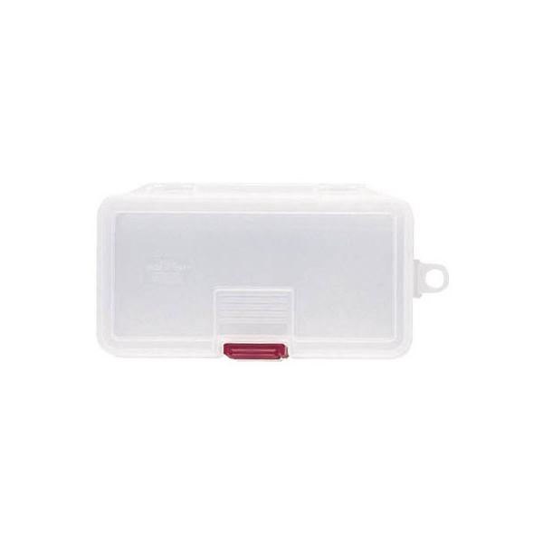 【仕様】●外寸間口×奥行×高さ：138×77×31mm●有効内寸間口×奥行×高さ：130×64×26mm●色：クリア●フリータイプ●質量：49.5ｇ【特徴】●仕切板なし(フリータイプ)です。●フタ・底・止具はめ込み式で耐久性に優れています。...