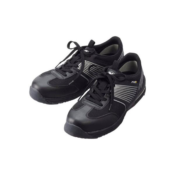 数量限定の在庫処分価格での販売です。売り切れの場合はご容赦ください。商品発送後のキャンセル、返品、交換は出来ません。特長人体に溜まった静電気を靴底全体から逃がします。大型エアクッションが、かかとの衝撃を吸収します。軽量で幅広のワイド樹脂先芯...