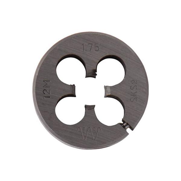 特徴切り屑を逃がす穴を持った雌ネジ形の工具です。調整ねじ付きです。仕様加工ねじ：ユニファイねじ呼び寸：ユニファイ一インチ外径(mm)：50.0山数：8質量(g)：135用途加工ねじ：ユニファイ並目ねじ雄ねじ加工用。被削材：低炭素鋼材質／仕上...