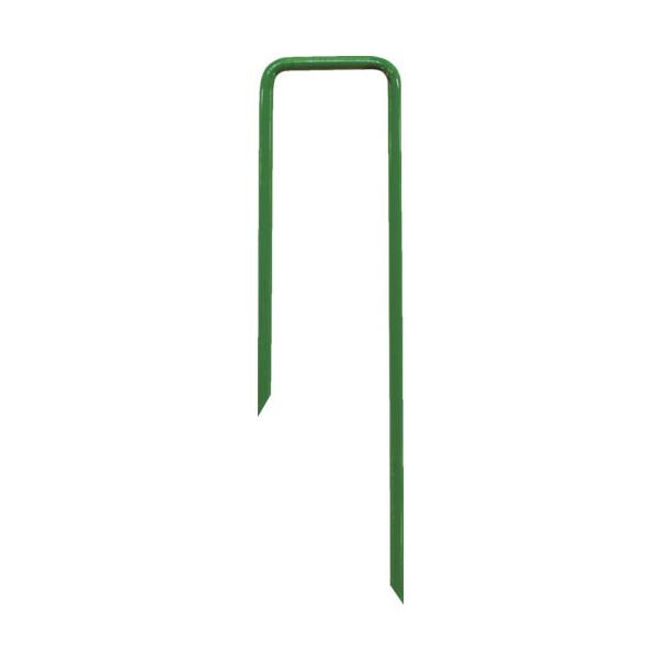 特徴人工芝の固定に使用できます。ピンの先端が尖っているため、差し込みやすく、グリーン色で目立ちません。仕様色：グリーン幅(mm)：31長さ(mm)：120(長)、80(短)質量：140g用途人工芝の押さえに。材質／仕上スチール生産国 ベトナ...