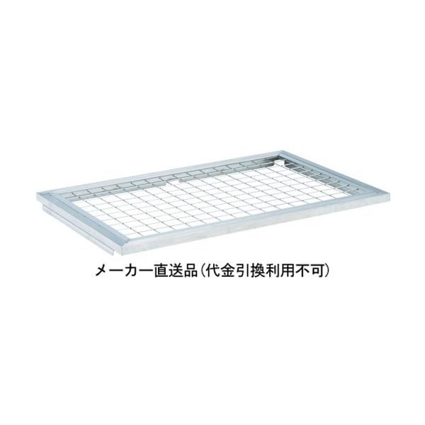特徴適合網台車の上に取り付ければ2段台車になります。フタをしたままでも適合網台車の扉の開閉は可能です。仕様長さ(mm)：900幅(mm)：600高さ(mm)：28適合台車機種：SUAD2-960、SUAD3-960質量：9.1kg用途食品工...