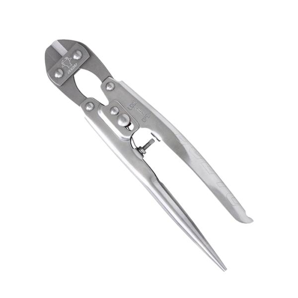 オールステンレスシノ付カッター受注生産品仕様全長：225mm全重量：260g切断能力：鉄線4mm