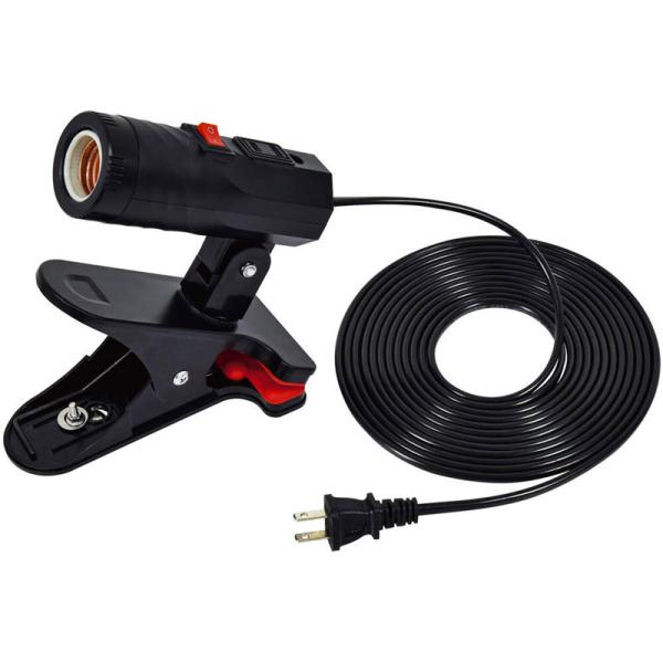 【特長】LEDリーフクリップの交換用部品です。口金・クリップ・電源コード部分になります。※球は付属しておりません。【仕様】品番：LC-C50N口金：E26タイプ：連結コンセント仕様：屋内型定格電圧：100V周波数：50/60Hz入力電圧範囲...