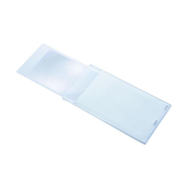 特徴シート状のルーペで薄く、雑誌や本に挟んでおく事ができ便利です。下敷きのように軽くて薄い携帯用レンズです。読書のときにルーペとして使用できますし、しおりとしても使えます。仕様倍率：1.8倍レンズ径：127×70mmレンズ材質：アクリル重量...