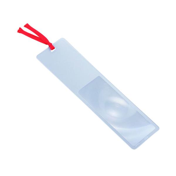 特徴シート状のルーペで薄く、雑誌や本に挟んでおく事ができ便利です。下敷きのように軽くて薄い携帯用レンズです。読書のときにルーペとして使用できますし、しおりとしても使えます。仕様倍率：3.5倍レンズ径：79×32mmレンズ材質：アクリル重量(...