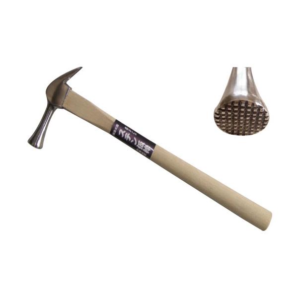 特徴ステンレスミラー仕上げで美しい首長タイプ柄は白樫無垢柄仕様仕様：小 止付サイズ：450mm重量：480g材質頭部：ステンレス 420J2鋼 HRC50以上(ステンレスミラー仕上げ)柄部：白樫無垢使用使用上の注意※安全メガネ・ヘルメットの...