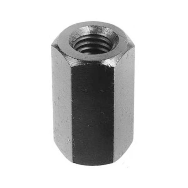 特徴スタッドボルトの継足し延長に。仕様ネジ径：M16二面幅：24mm高さ：48mm重量：113g材質：S45C熱処理：焼入23〜31HRC仕上：黒染