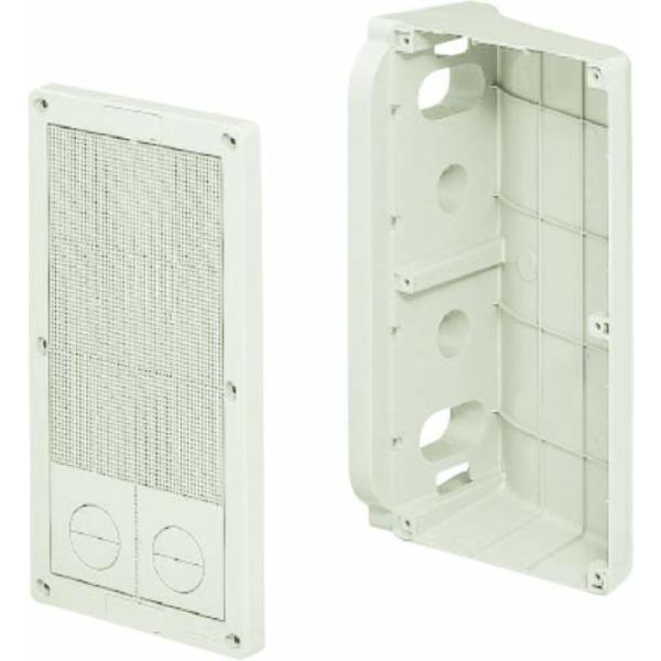 自己消火性樹脂製特徴電力計を壁に対して直角に付ける場合等に使用します。錆の心配が無いオール樹脂製。取付自在板(BF-4222型)付き。外壁にあわせて選べる5色。仕様プラ直角サポート(自在板用)許容静荷重：垂直方向：98N(10kgf)色：ミ...