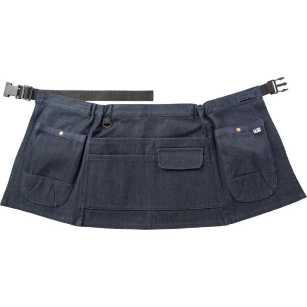 【特長】キャンパス&amp;デニム丈夫で安心しっかり長持ち●右ウエストには便利機能のDカン●一番大きな正面ポケットには横向きA4サイズがすっぽり入る●ベルト部分はプラスチックのバックル仕様で着脱らくらく(ベルト最大約100cmまで伸ばせるの...