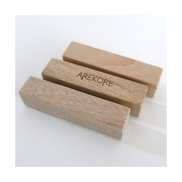 くすのき防虫ブロック 3個入り AREKOREオリジナル 防虫剤 樟脳 防虫 消臭 衣類 ラッピング無料 | AREKORE | SitePromo