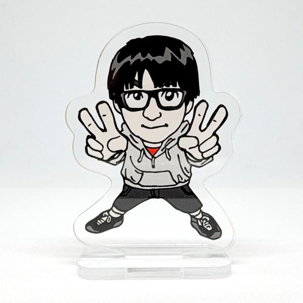 オリジナル　アクリルスタンド　DASH-24Aサイズ　本体　約H60mm×W43mm　台座　約38mm×20mm
