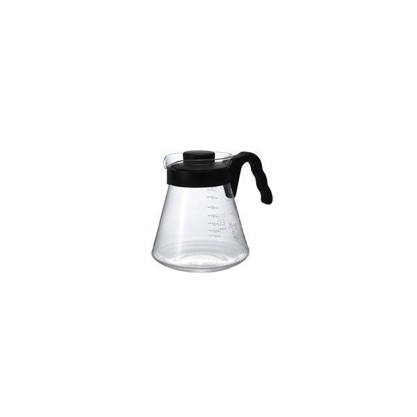 ハリオ（HARIO） V60 コーヒーサーバー■サイズ：幅185×奥137×高157mm 口径92mm 1000ml■材質：フタ・取っ手バンド一式/ポリプロピレン