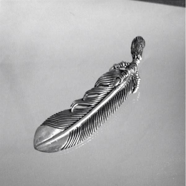 トップの大きさ縦70mm×横16mm重さ14.6g素材SILVR925