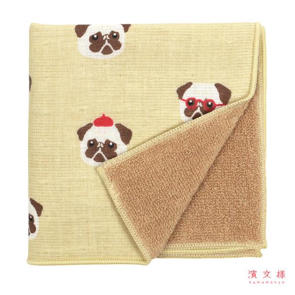 やわらかいガーゼと吸水性の良いパイルの二重織の生地に、濱文様らしい絵柄をプリント。豊富なデザインとやさしい使い心地が魅力の人気アイテムです。自分用はもちろん、動物好きさんへのプレゼントにも♪【色落ち・滲みについて】はじめ濃色は若干色落ちする...