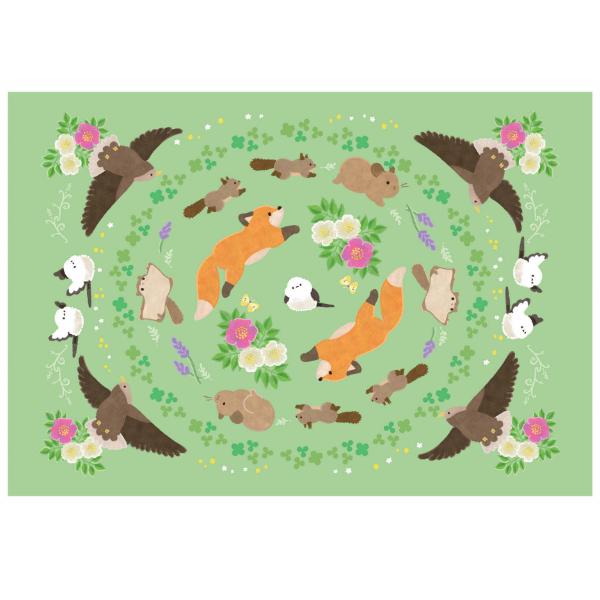 当店のオリジナルポストカードコレクション。お部屋に飾っても可愛い、動物たちのイラストカードです。北海道固有の動植物たちをモチーフにしたデザインが登場！真ん中でちょこんと座るシマエナガが可愛い♪シマエナガ/キタキツネ/エゾナキウサギ(ナキウサ...