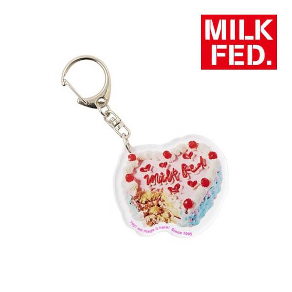 ＼＼アニバーサリーアイテムが登場／30周年を迎えるMILKFED.のアニバーサリーキーホルダー／／お祝いケーキのグラフィックが目を惹くアイテム。Yey! we made it here!　Since 1995(ここまで来たよ※30周年を迎え...