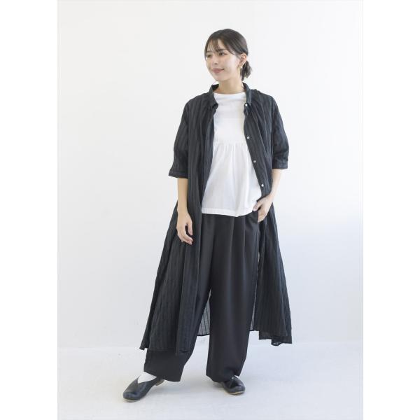 新入荷　夏物新作　Summer Collection フリーサイズ　モデル身長：158cmista-ire　イスタイーレナチュラルベーシックをテーマにどこか遊びごころのある　ずっと大切にしたい　ずっと着続けたい服を提案しますさらりとしたタッ...