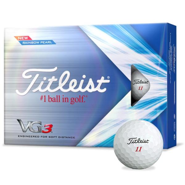 (あす楽対応)タイトリスト VG3 vg3 ゴルフボール ボール 1ダース(12球入り) 2023年継続モデル (日本正規品) - 総合
