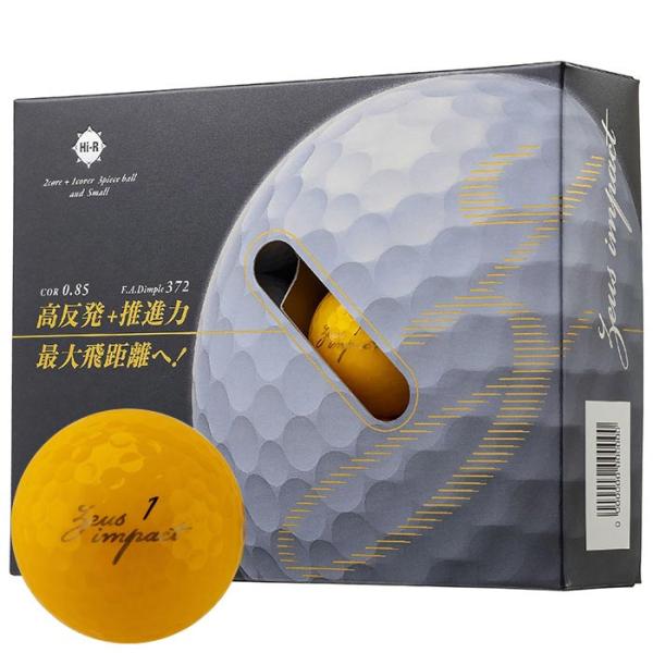 反発係数0.85で驚異の飛び！高反発＋推進力＝最大飛距離！ 1ダース（12球入り）※公認球ではありませんのでR＆Aの規則に従った競技では使用できません。・商品在庫につきまして在庫管理システム連動により、当店が運営する複数ショッピングサイトと...