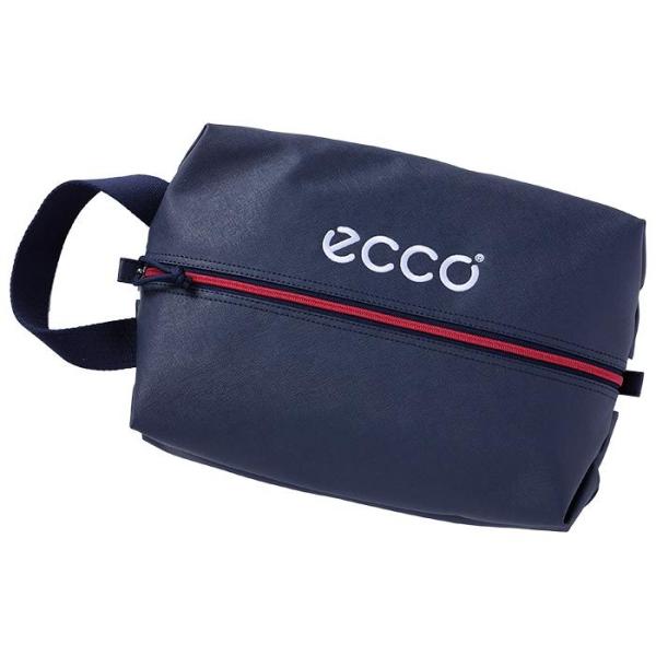 新作 2022年モデル エコー ecco シューズ バッグ ECS003 NV ネイビー 有賀園 ゴルフ ※アウトレット品