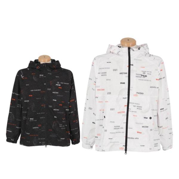 PING（ピン） 送料無料 ピンゴルフ メンズ 撥水 EARTHプリント 長袖