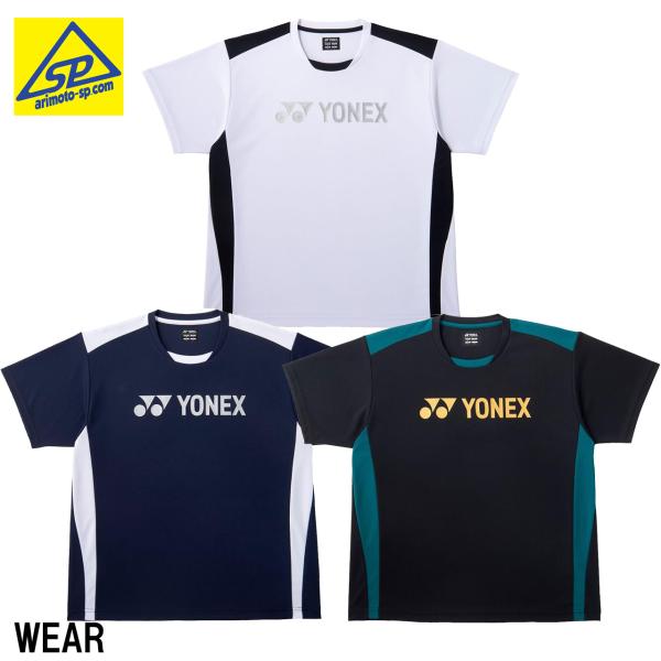 数量限定品商品名：ヨネックス　ユニドライTシャツ 品　番：16893Yカラー：ブラック、ネイビー、ホワイトサイズ：S,M,L,O◆注文確定前に、カラー・サイズ等をいま一度ご確認の上、ご注文下さい。◆実店舗在庫で運営しているため、ご注文のタイ...