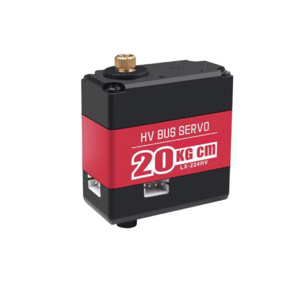 ●HV仕様、240°角度高い動作電圧（9~12.6V）で消費電流が約60％低減、バッテリーが長持ちできる。動作角度が最大240°です。●高トルク、高速、高精度20kgf・cm（＠11.1V時）の大きなトルク、0.18s/60°（＠11.1V...